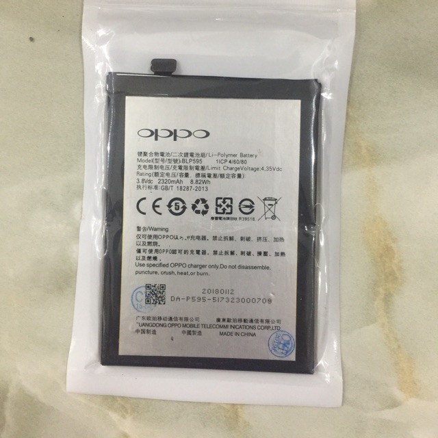 Pin Oppo Chính Hãng BLP595 Dùng Cho Oppo R7 Lite / R7, Dung Lượng ...