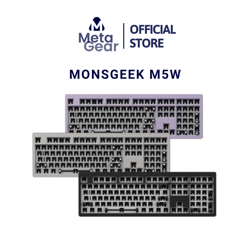 Kit bàn phím cơ Monsgeek M5W - 3 modes kết nối - 6000mAh | Shopee Việt Nam