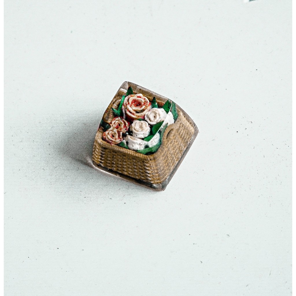 Keycap Artisan bàn phím cơ - Hoa hồng - Rose Keycap - R1 SA | Shopee ...
