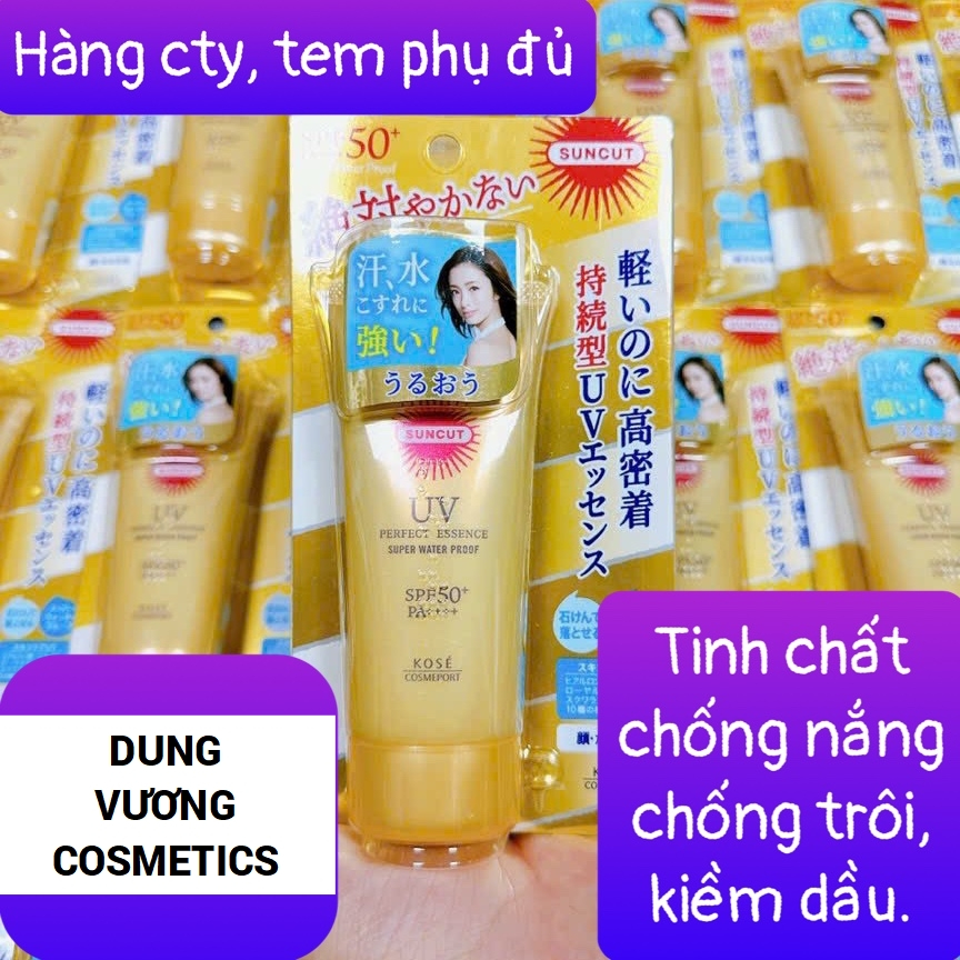 Kem Chống Nắng Kosé Suncut UV Perfect Protect Super Waterproof SPF 50+/PA++++ | Shopee Việt Nam