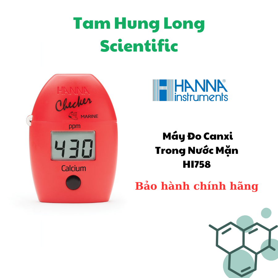 Máy đo Đo Canxi Trong Nước Mặn HI758 Hanna Instruments | Shopee Việt Nam
