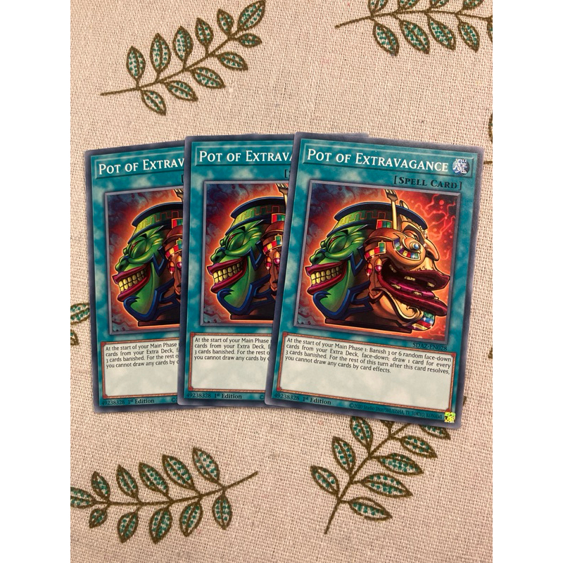 [LiLy_Yugioh] Lá bài Pot of Extravagance - SDAZ-EN028 - Common 1st Edition | Shopee Việt Nam