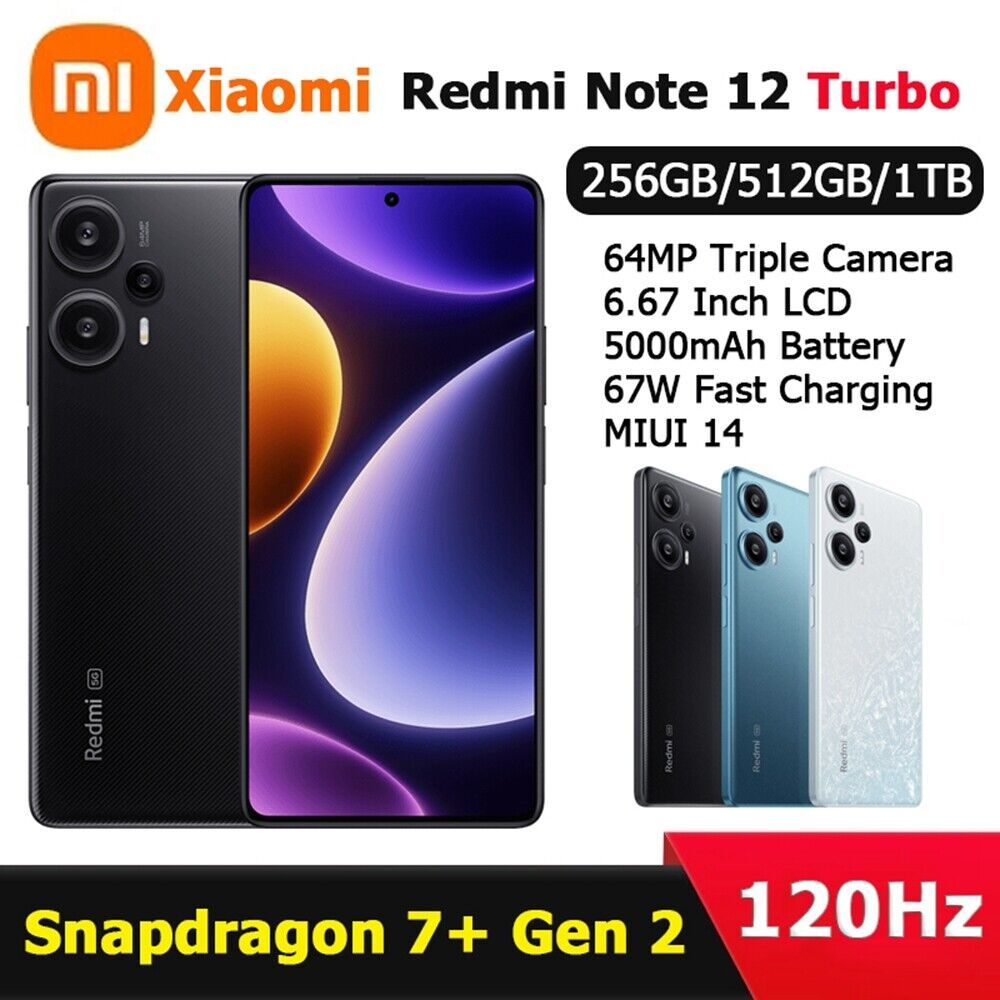 Điện thoại Xiaomi Redmi Note 12 Turbo (Snapdragon 7+ Gen 2) - Hàng nhập khẩu | Shopee Việt Nam