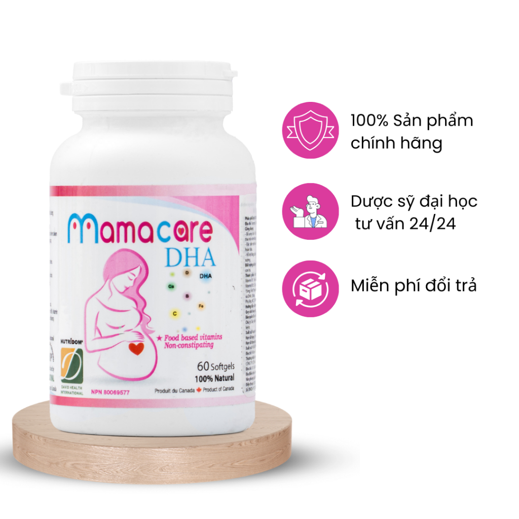 Vitamin Tổng Hợp Mamacare DHA David Health 60 viên | Shopee Việt Nam