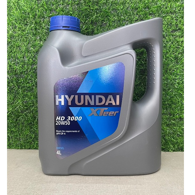 [HÀNG CHÍNH HÃNG] Dầu nhớt ô tô HYUNDAI XTEER HD3000 20W50 (4 Lít ...