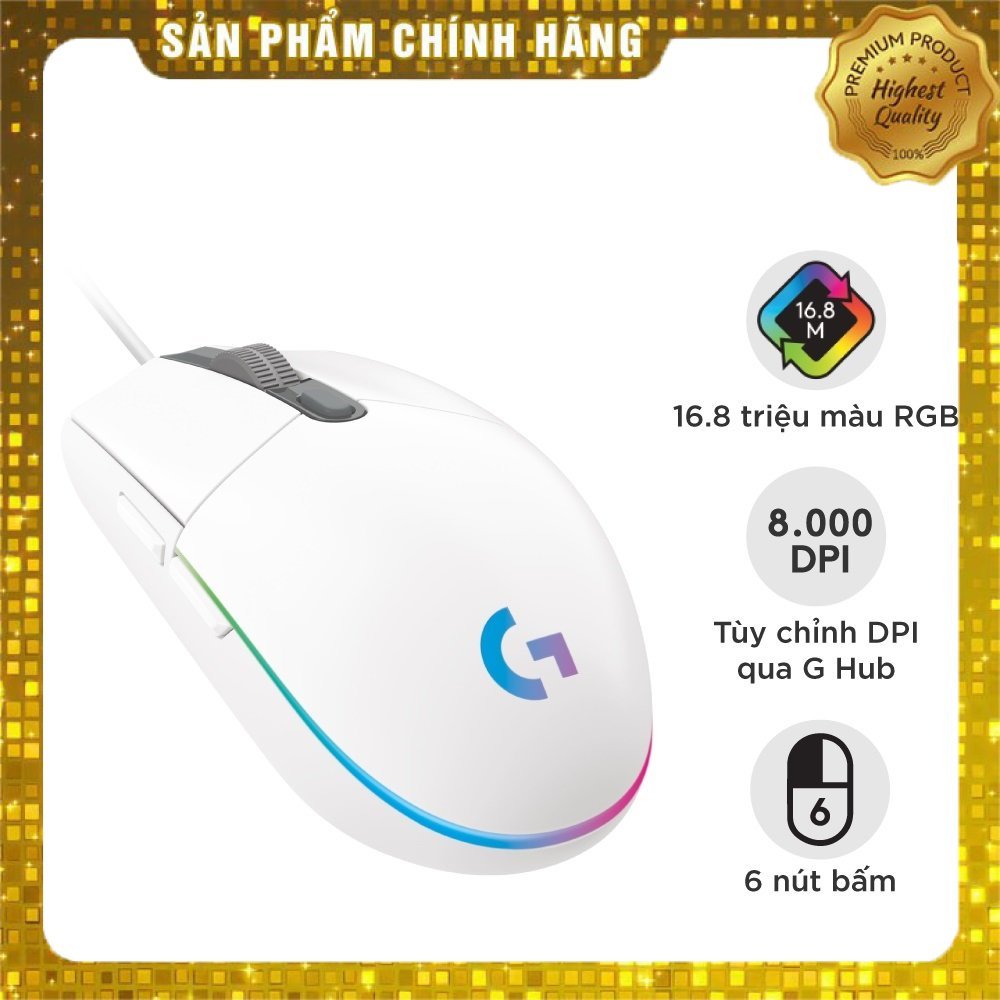 Chuột Logitech G203 LightSync Chính Hãng | Shopee Việt Nam