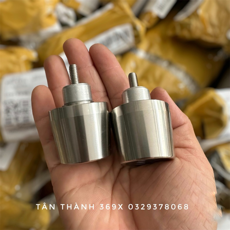 Gù tay lái xe máy, gù tạ inox 304 mẫu 420g và 500g siêu nặng chống rung tay lái cực tốt | Shopee ...