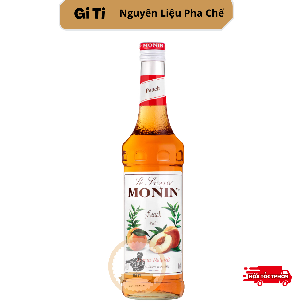 Siro/Syrup Monin Đào (Monin Peach) 700ml | Shopee Việt Nam