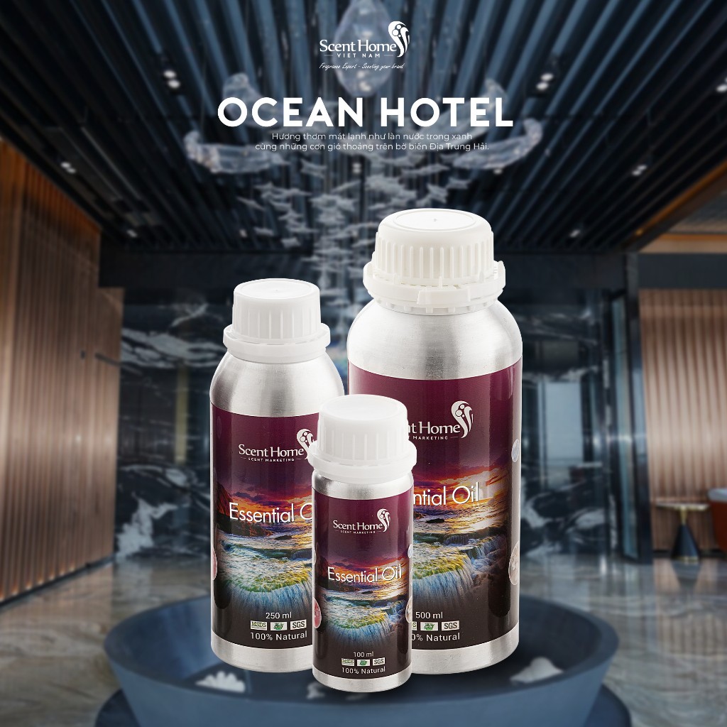 [Chính hãng] Tinh dầu Ocean Hotel - ScentHomes (Ocean Hotel - 50ml,100ml,250ml) | Shopee Việt Nam