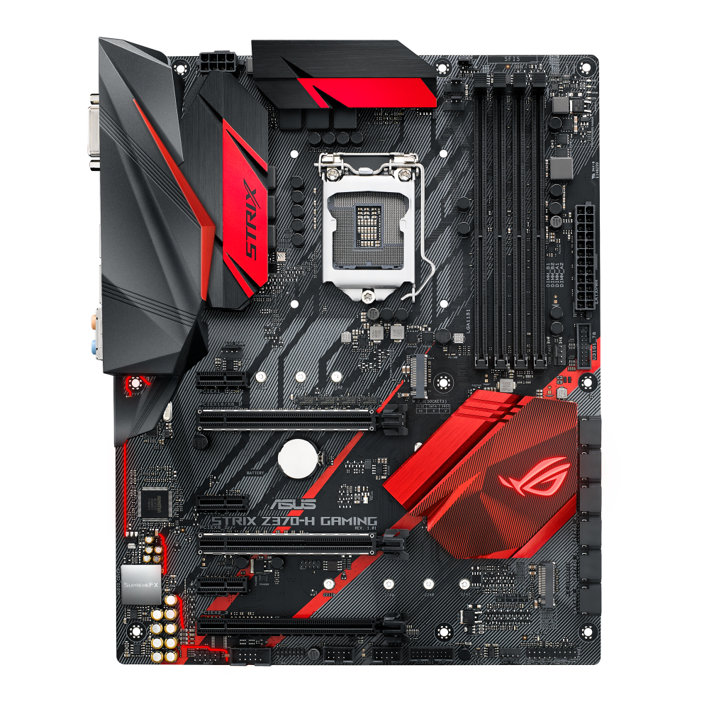 Mainboard ASUS ROG STRIX Z370-H GAMING ( Intel Z370, Socket LGA1151 ...
