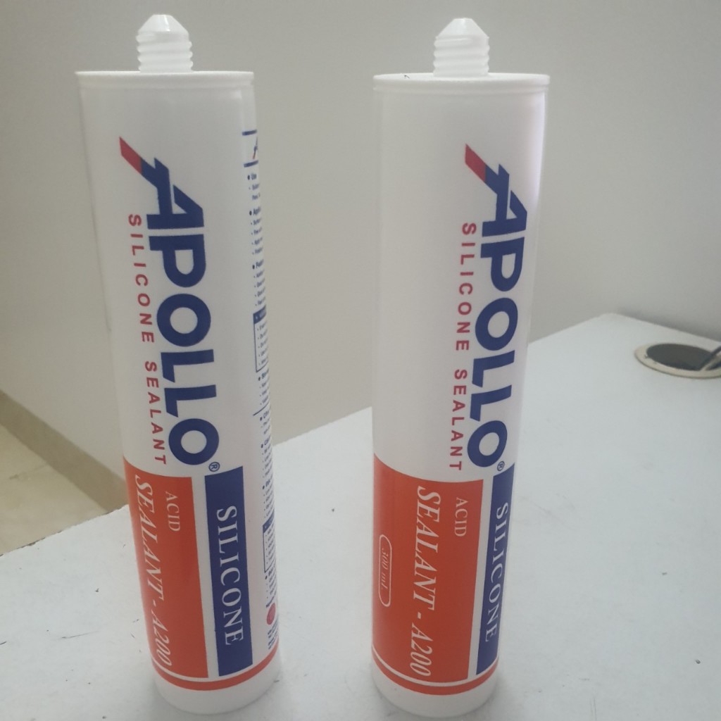 Keo Silicon APOLLO A200 trắng trong hàng chính hãng | Shopee Việt Nam