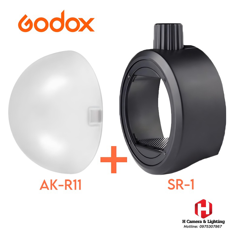 Godox SR1 Và AKR11 Tản Sáng Hít Nam châm cho Flash | Shopee Việt Nam