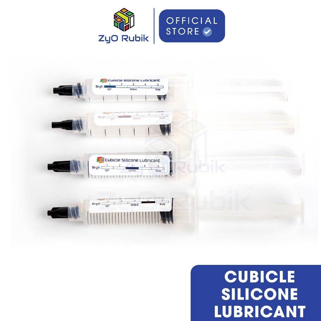 [Lube Rubik] Cubicle Silicone Lube Weight 1/2/3/4/ 5 dầu bôi trơn core ...