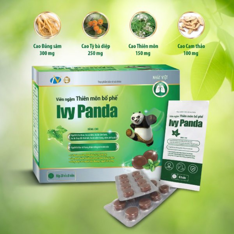 Kẹo ngậm ho bổ phế Ivy Panda | Shopee Việt Nam