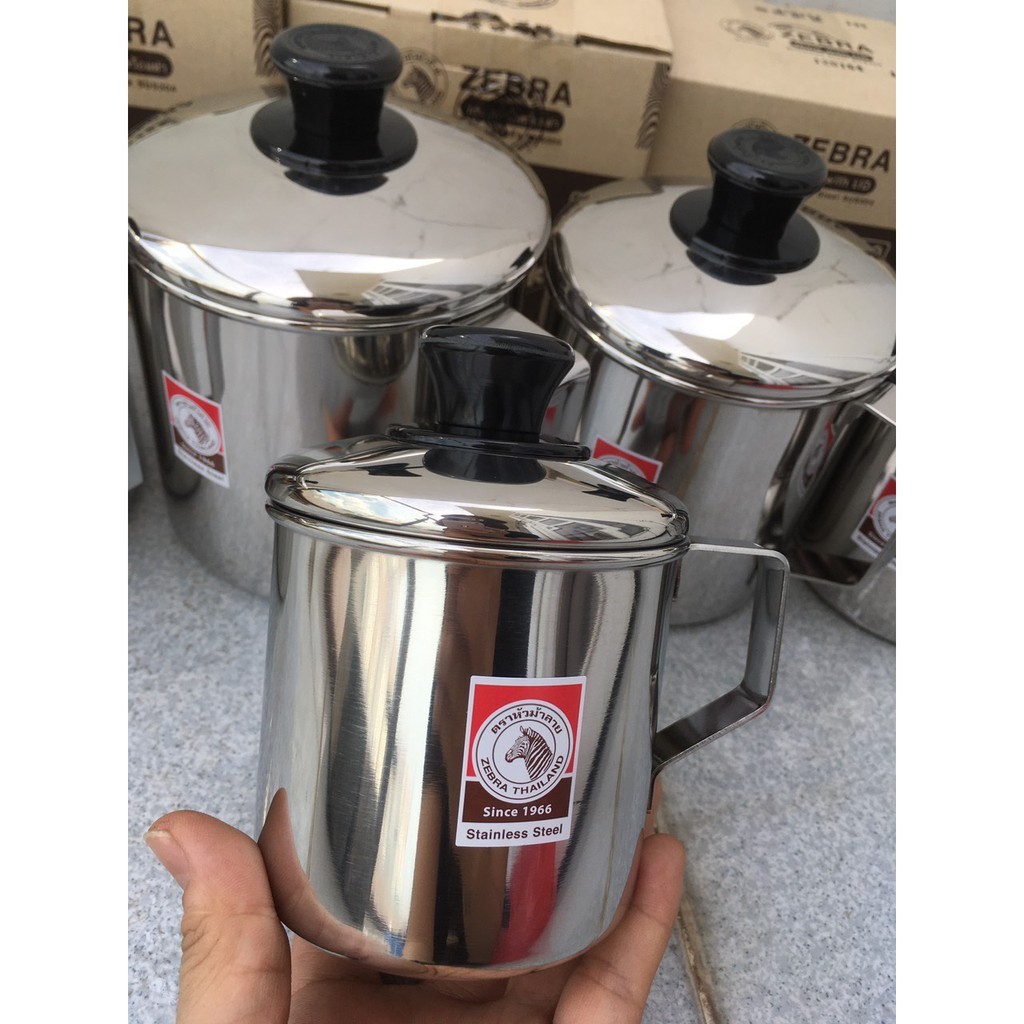 Ca inox 304 Zebra 0.4L- 2L | Shopee Việt Nam