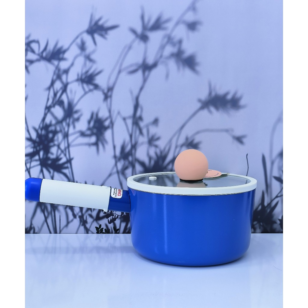 Nồi 1 Tay Cầm Chống Dính LocknLock Rolling Pop LOP1161IH 16cm (màu xanh ...