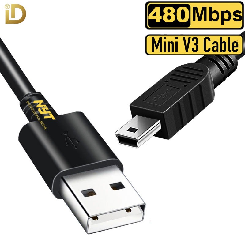 Cáp Mini USB Truyền Dữ Liệu Nhanh - Sạc Cho Camera HDD, MP3 MP4, DVR Xe ...