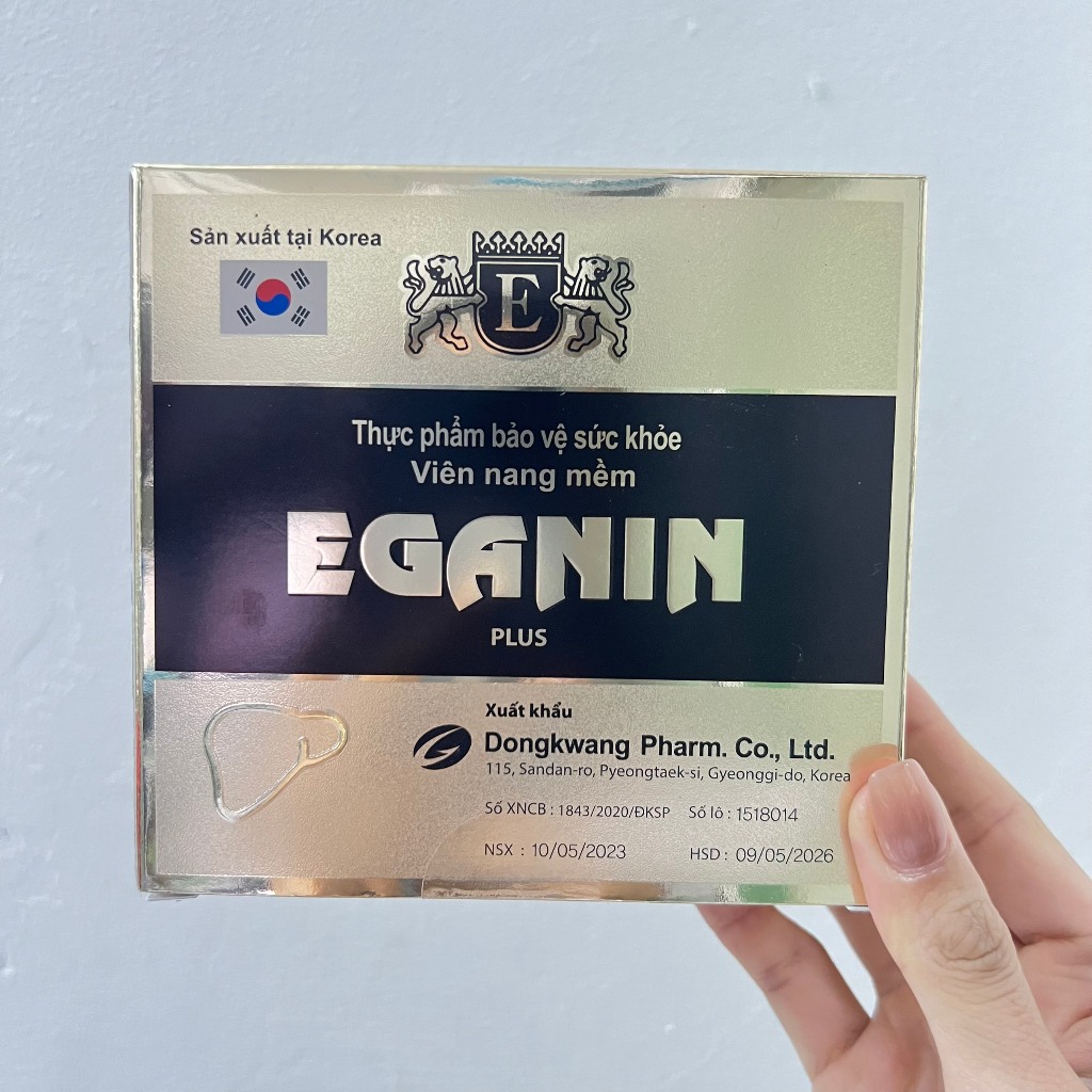 Viên Uống Bổ Gan Eganin Plus hộp 60 viên | Shopee Việt Nam