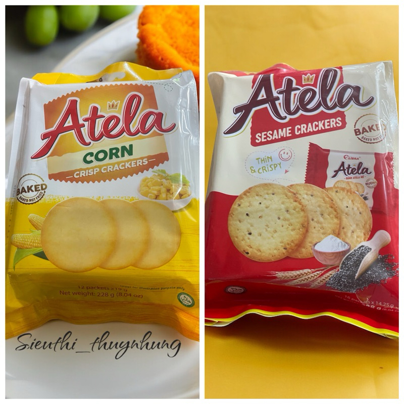 Bánh cracker Atela 228g | Shopee Việt Nam