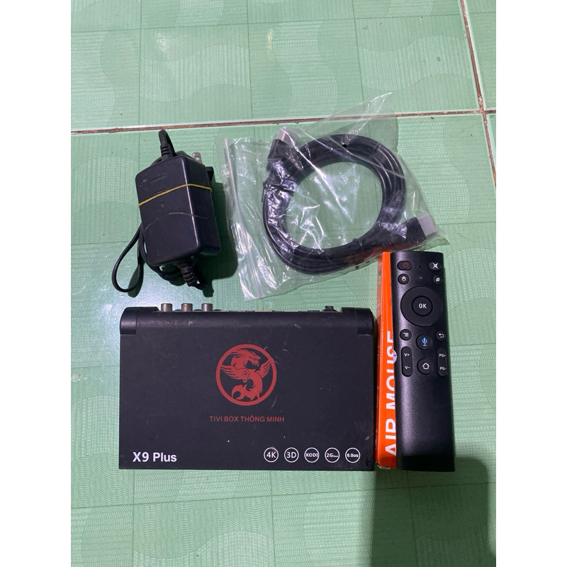 Box tv Vinabox X9 Plus, chạy rom ATV7, hàng đã sử dụng, tìm kiếm giọng ...