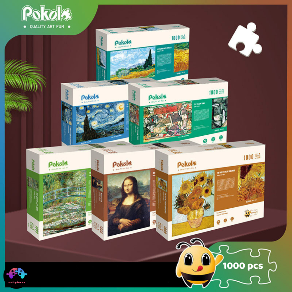 [Van Gogh Arts] Bộ Tranh Ghép Hình Pokolo 1000 Mảnh - Pokolo Jigsaw ...