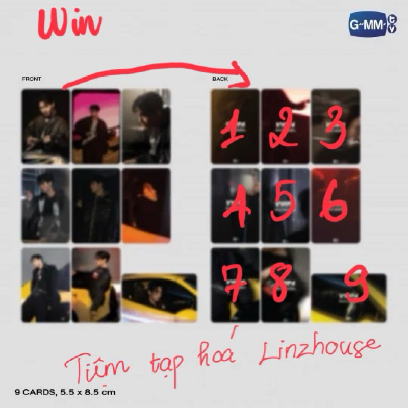 Card lẻ chính hãng Gmm WIN HOLIDATE FANCON | Shopee Việt Nam