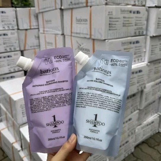 [ NHẬP KHẨU]DẦU GỘI BATIOUS EXTRA VOLUME DẠNG TÚI 300ML | Shopee Việt Nam