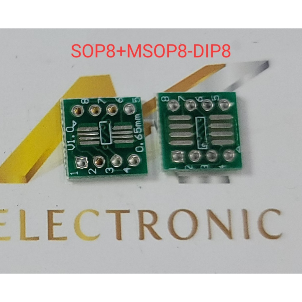 Mạch chuyển đổi SOP8 và MSOP8 sang chân DIP8 - Mạch chuyển đổỉ IC dán ( SMD ) sang chân cắm (cái ...