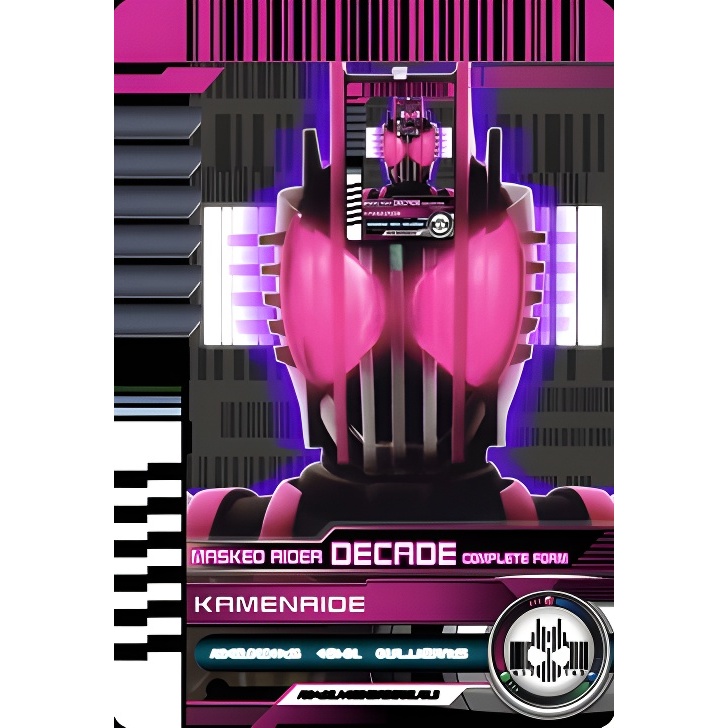 [CARD IN] Thẻ bài Kamen Rider Decade [RIDER CARD] Kamen rider Final Form đọc được | Shopee Việt Nam