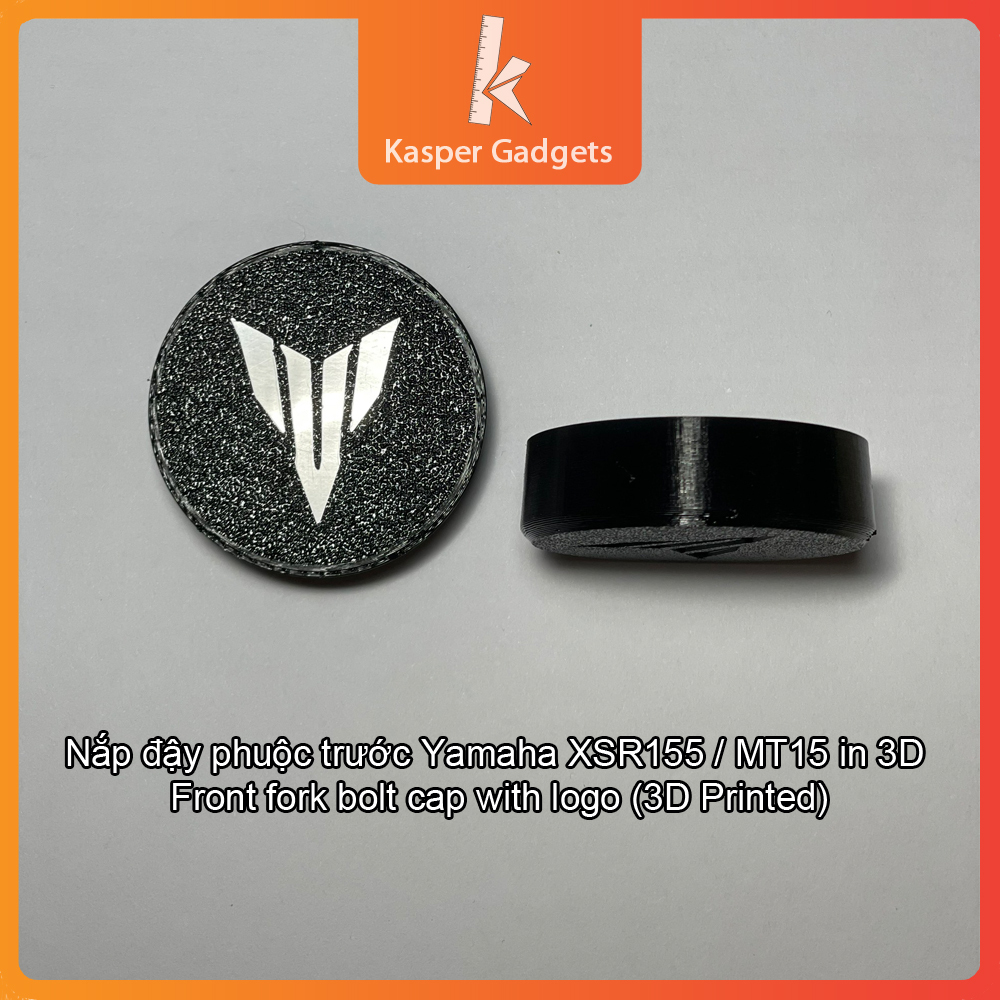 Nắp đậy ốp phuộc trước Yamaha XSR155 / MT15 in 3D front fork bolts cap ...
