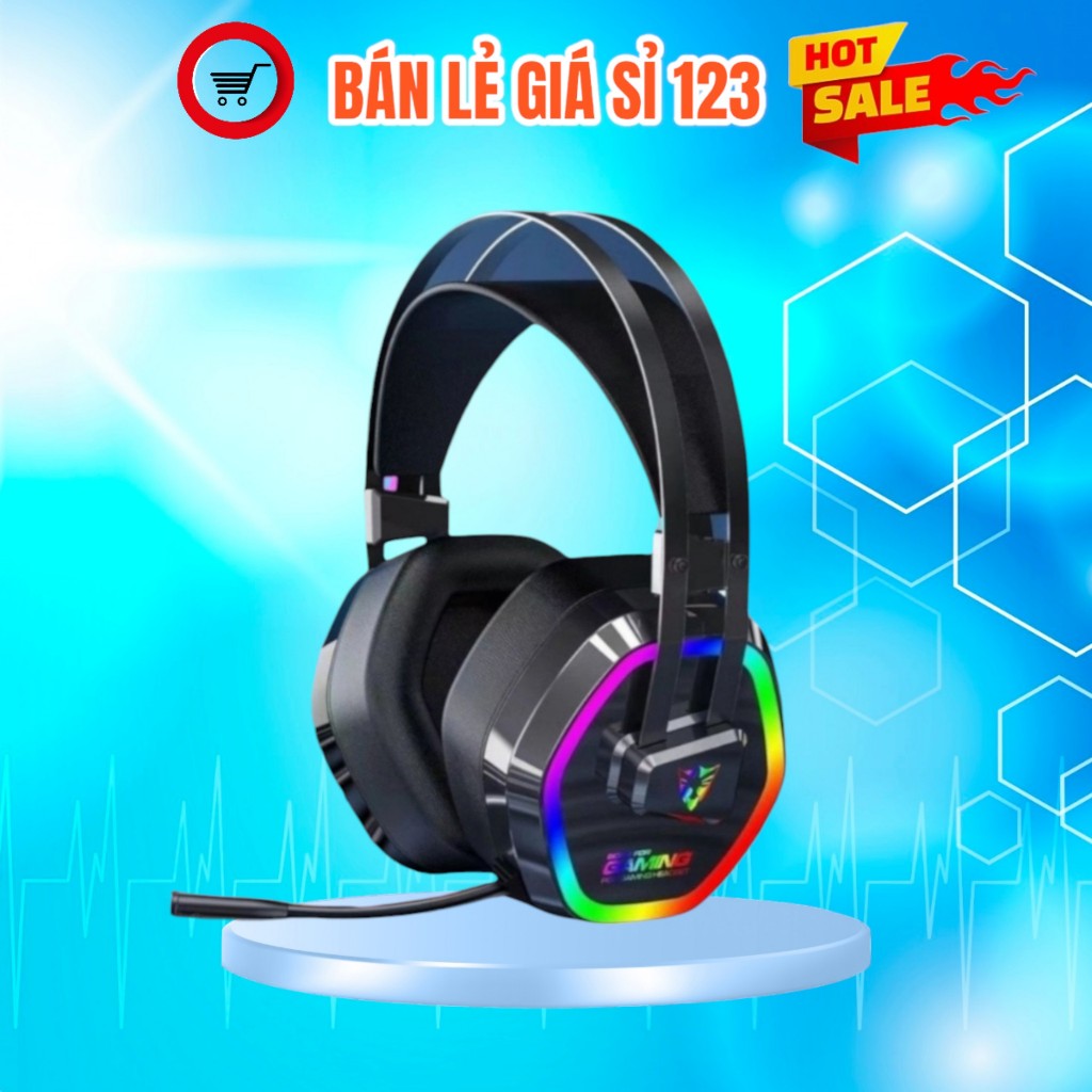 Tai Nghe Gaming G608 Led RGB chính hãng (USB 7.1) | Shopee Việt Nam