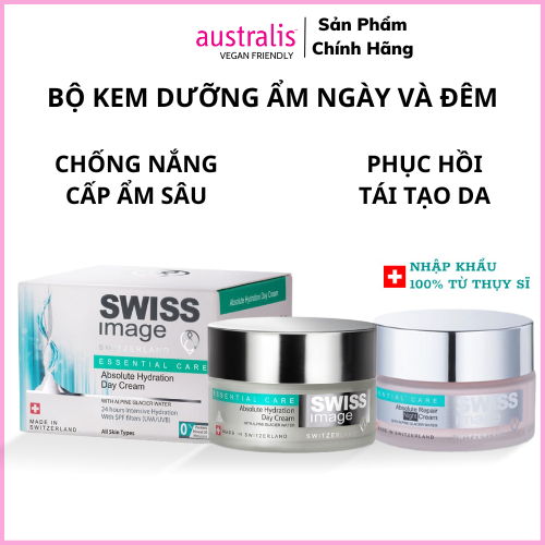 Kem Dưỡng Ẩm Swiss Image Chống Nắng Ngày, Phục Hồi, Tái Tạo Da Đêm ...