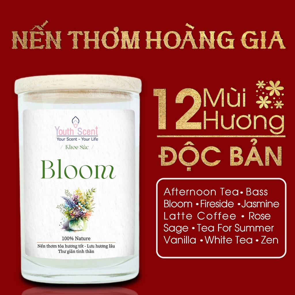 [SỈ] Nến Thơm cao cấp chính hãng - Sáp thực vật 100% - hương nhập khẩu ...
