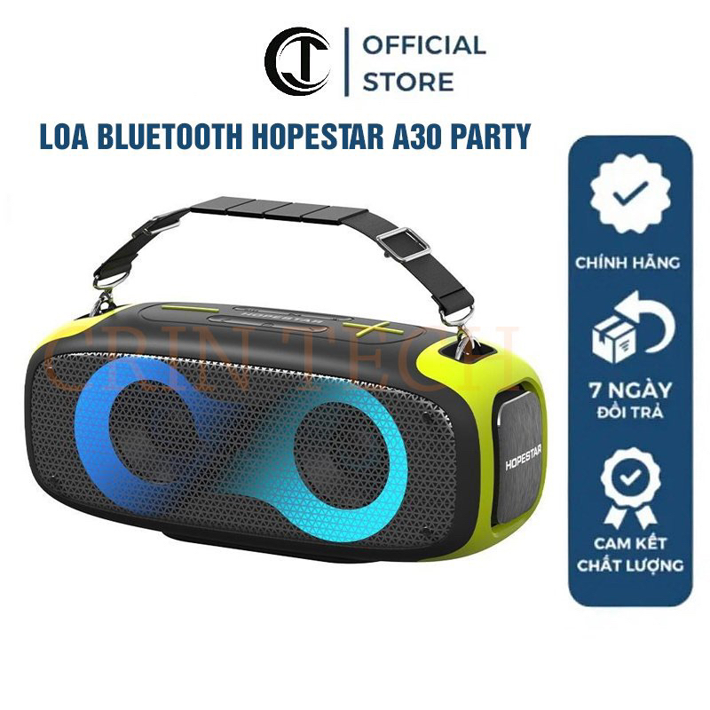 Loa Bluetooth Hopestar A30 Party | Công Suất 70W, Pin 8800mAh, Cổng USB, AUX, Cổng Tai Nghe 3 ...