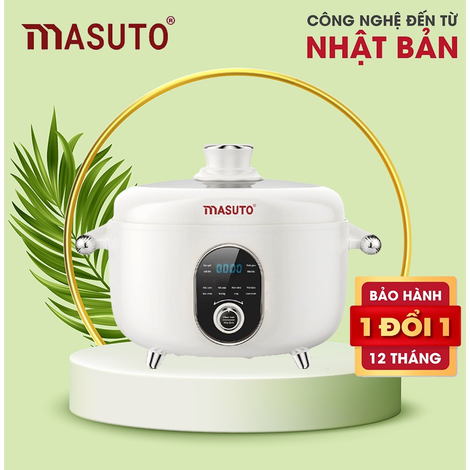 Nồi Áp Suất Điện Đa Năng Masuto 2 in1 Dung Tích 4L Công Suất 1300W ...