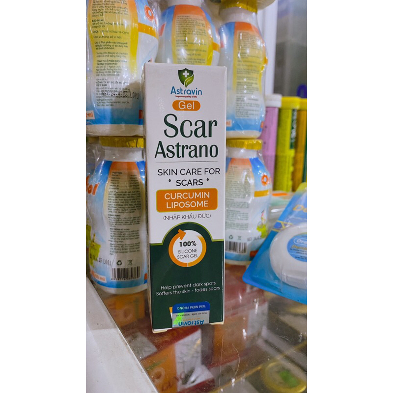 Bôi Sẹo Nano Curcumin Scar Astrano Tuýp 10g | Shopee Việt Nam