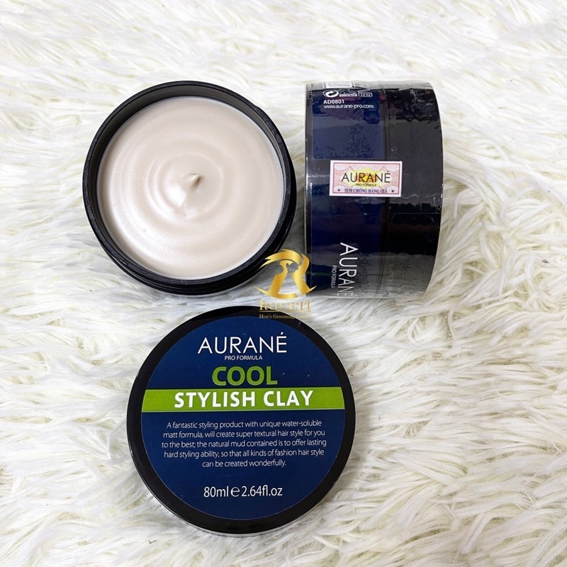 [CHÍNH HÃNG] Sáp vuốt tóc Aurane Cool Stylish Clay - 80g | Shopee Việt Nam