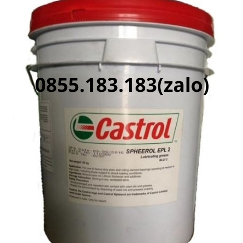 Mỡ chịu nhiệt chất lượng cao Castrol Spheerol EPL2 xô 18kg | Shopee Việt Nam