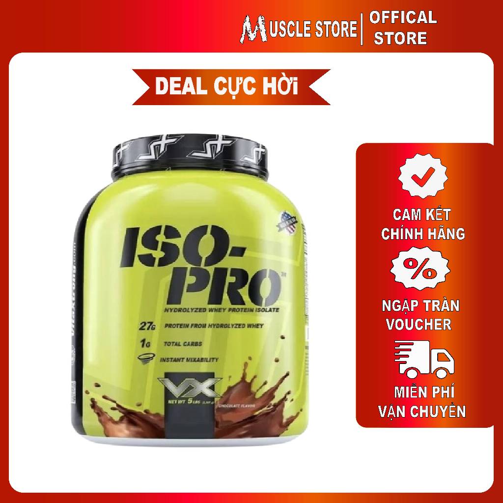 [Chính Hãng] VITAXTRONG WHEY ISO PRO (5LBS), Whey Protein 100% ...