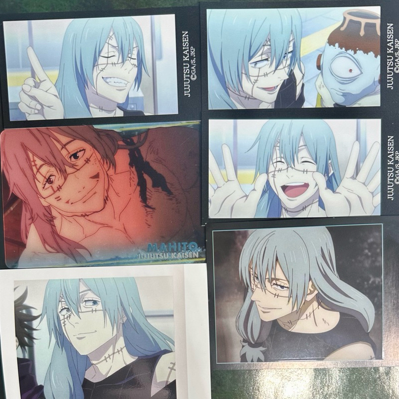 JJK Thẻ bài pola, mini, metal card jujutsu kaisen MAHITO | Shopee Việt Nam