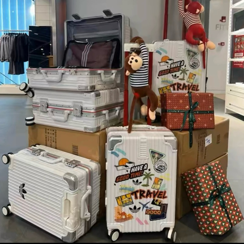 Chính Hãng Vali ADIDAS Sticker Travel Màu Trắng vali kéo Size 20 28 cao ...