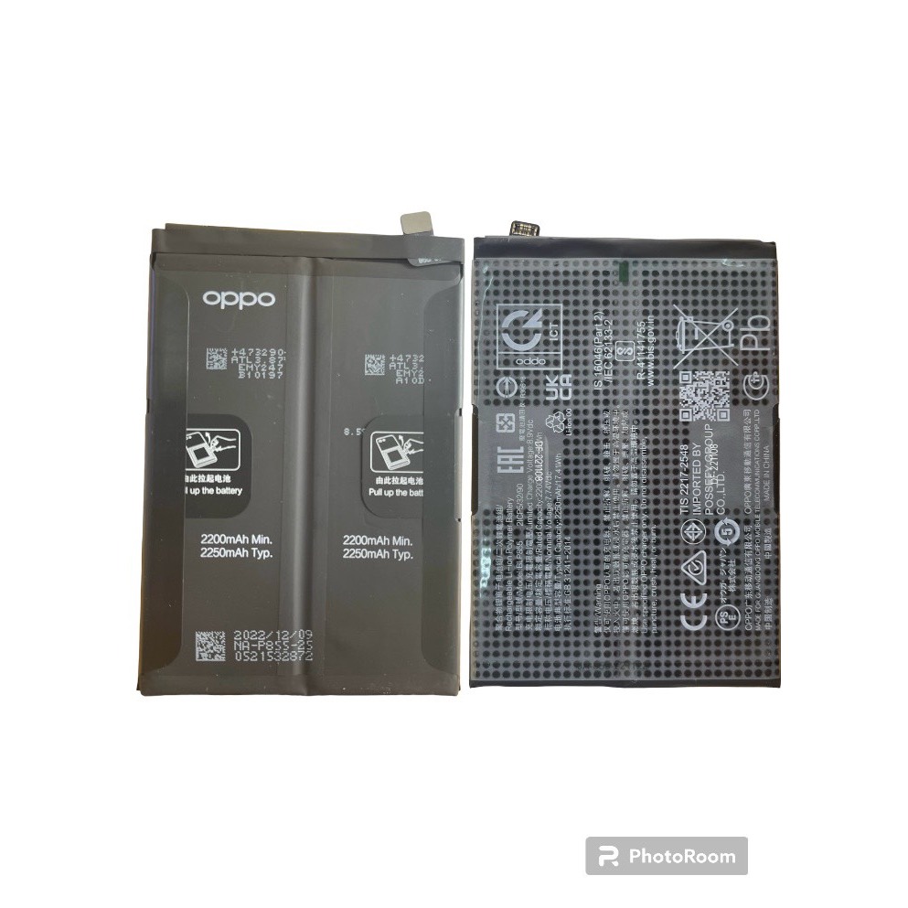 pin oppo reno 6 5g/blp863/BLP855/RENO 7 5G zin | Shopee Việt Nam