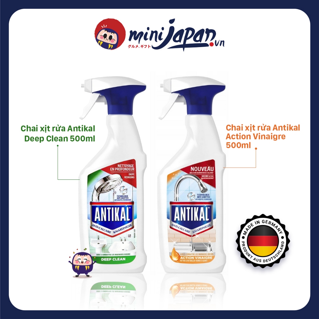 Chai xịt rửa đa năng Antikal Đức 500ml - chống ăn mòn inox, tẩy cặn ...