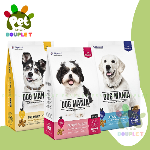 [2.4kg] Dog Mania - Thức ăn hạt khô cho chó nhập khẩu Hàn Quốc | Shopee ...
