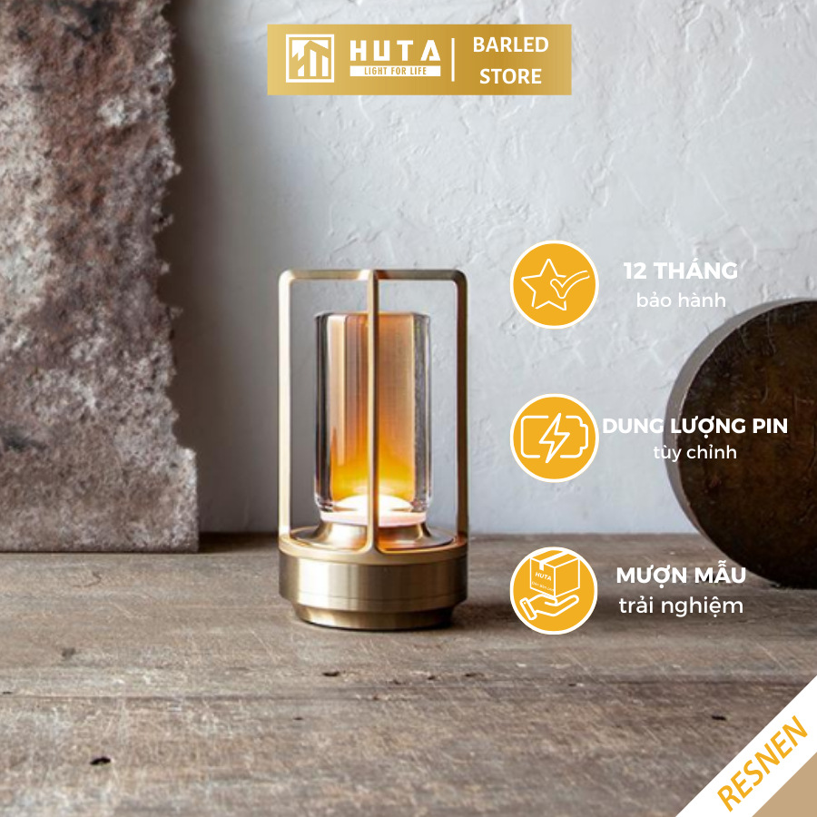 [HCM] Đèn Led Quầy Bar Cao Cấp HUTA RESNEN Cảm Ứng Điều Chỉnh Ánh Sáng ...