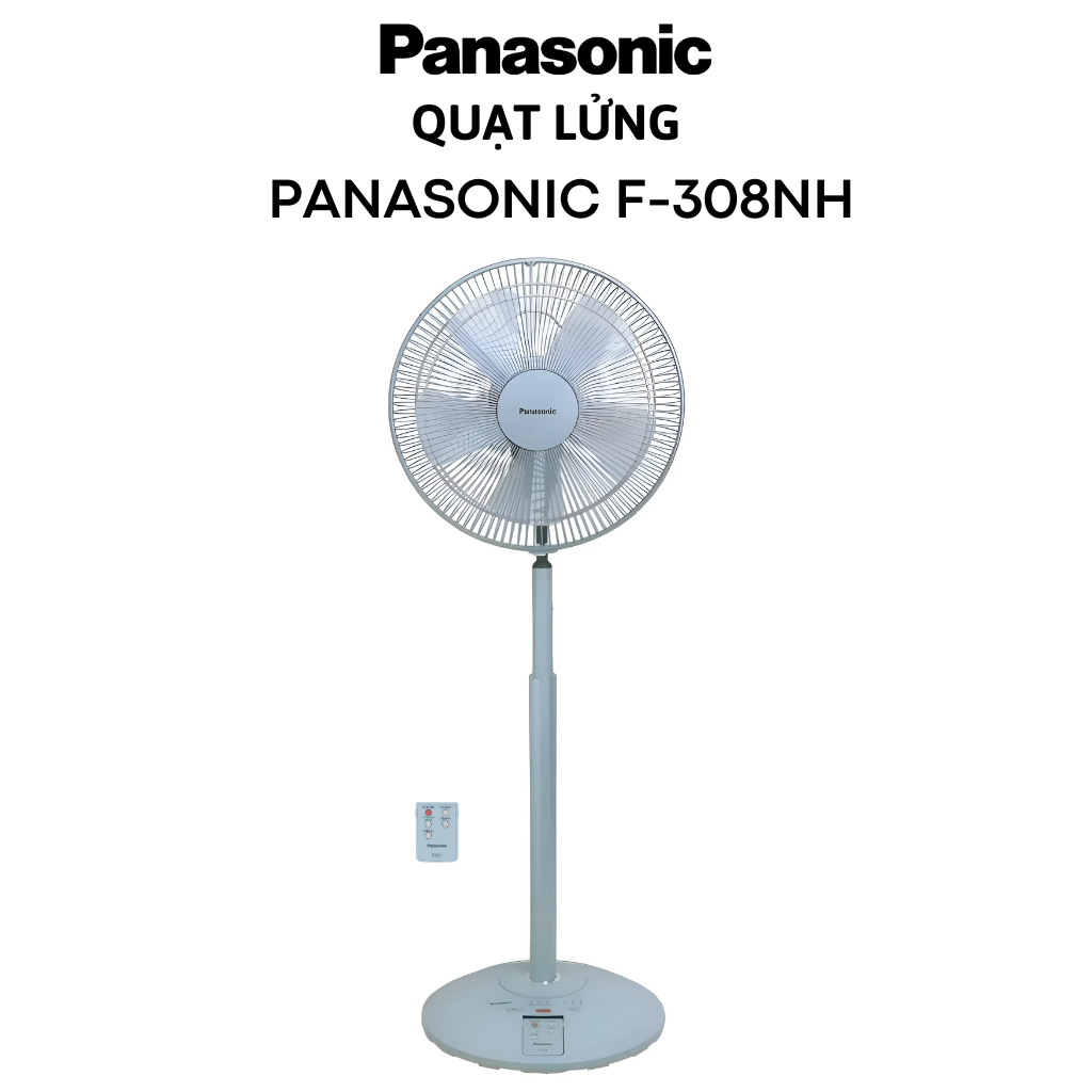 Quạt Lửng Panasonic F-308NH, Đảo Chiều Tự Động, Hẹn giờ 4 Tiếng, CÔng ...