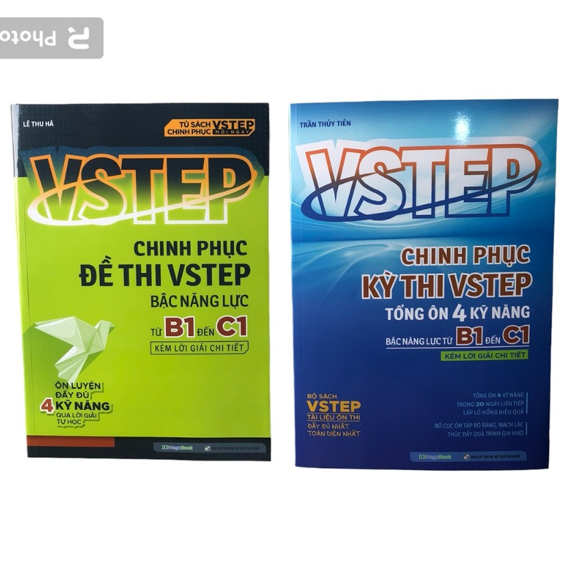 Sách - Combo 2 cuốn - Chinh phục Kỳ + Đề Thi Thi vstep bậc năng lực từ ...