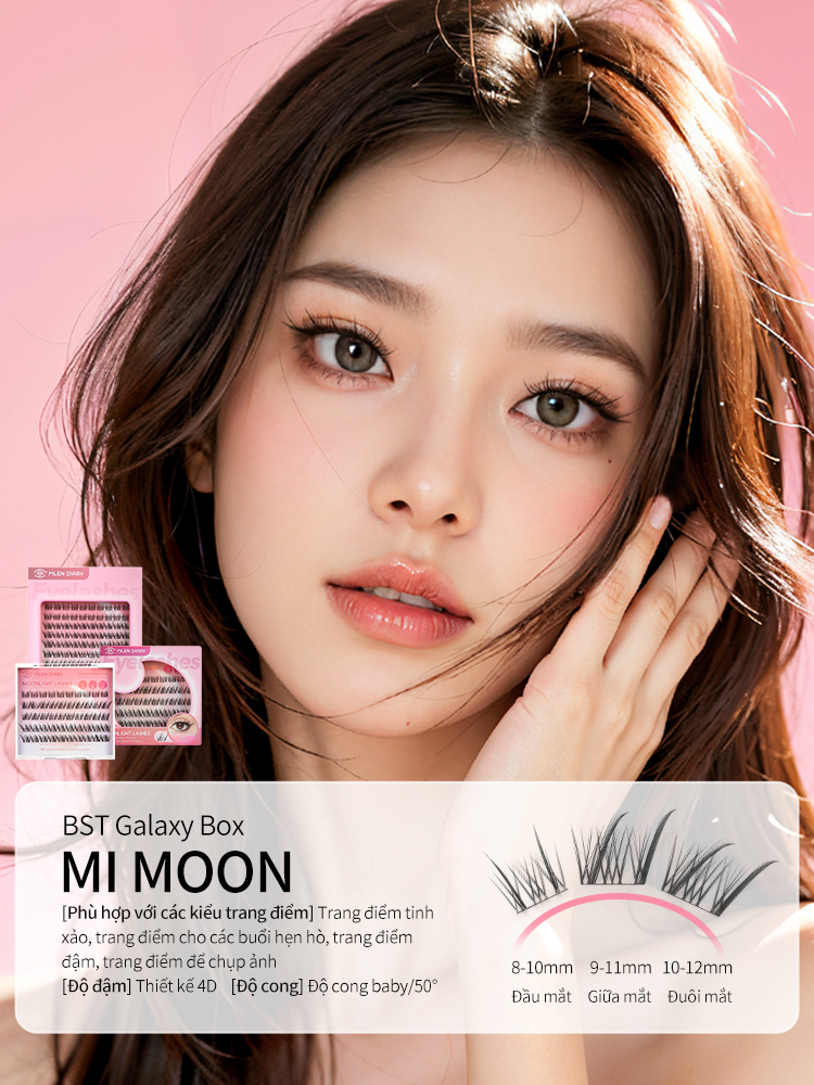 BST GALAXY BOX MLEN DIARY CHÍNH HÃNG-TỔNG HỢP SUN,MOON,STAR Mi Cụm Mềm ...