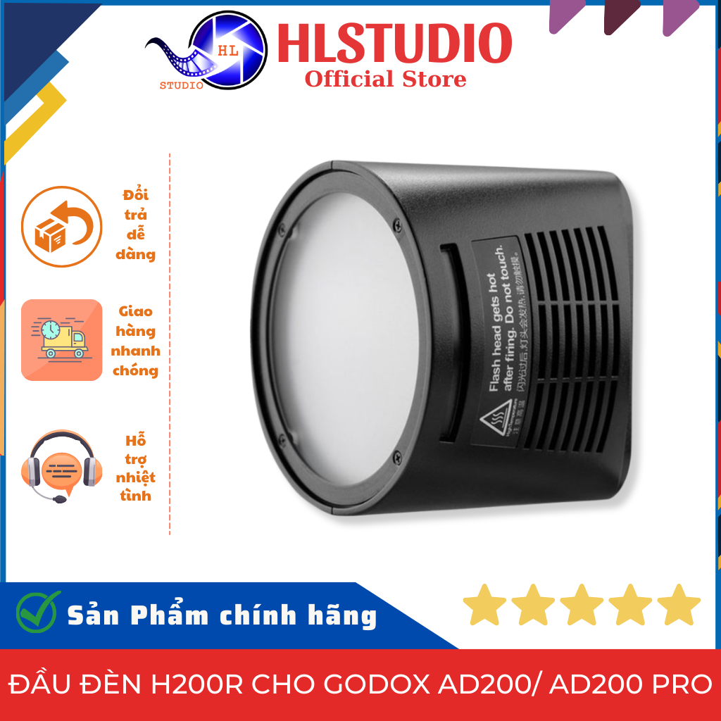 Đầu Đèn H200R - Phụ Kiện Chụp Ảnh Chuyên Nghiệp Cho Godox AD200 ...