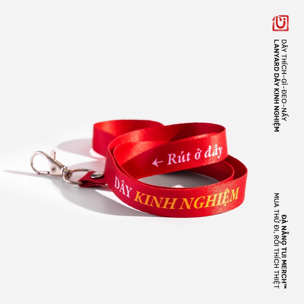 Lanyard “Dây Kinh Nghiệm” Đà Nẵng Tui | Dây Đeo Thẻ Tên, Phụ Kiện Tự ...